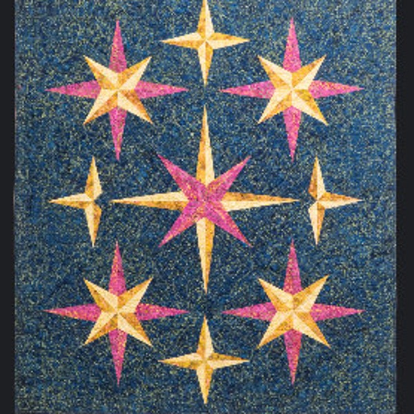 Mariners Compass Quilt Pattern - Etsy
