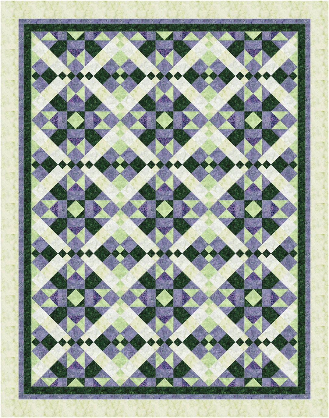 Jasper PDF Download Quilt Pattern - Etsy
