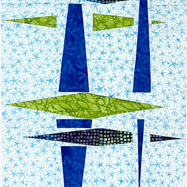 Mid Century Quilt Pattern - Etsy