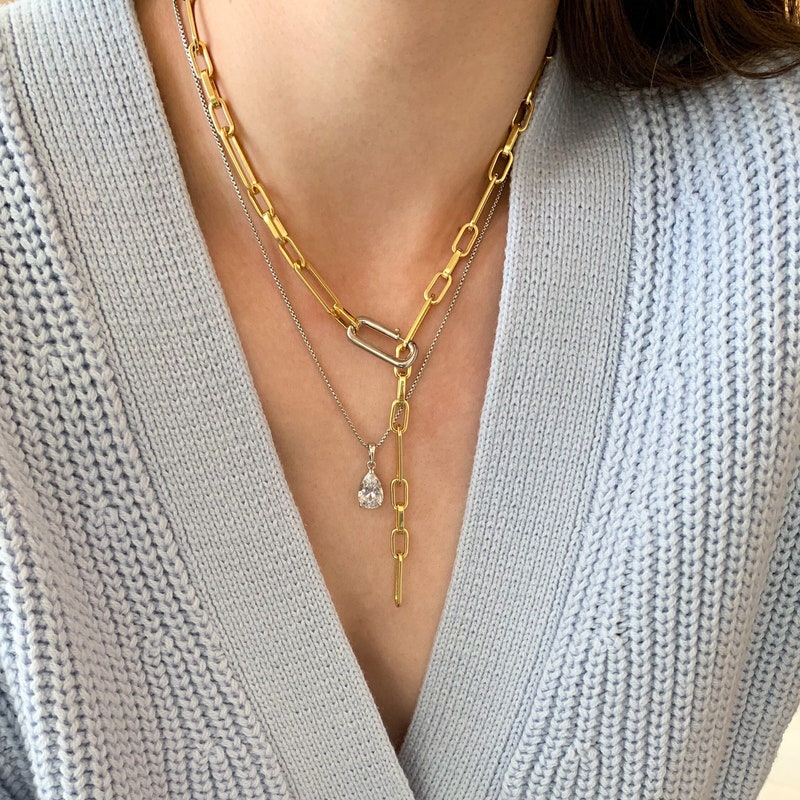 Lariat Necklace - Etsy