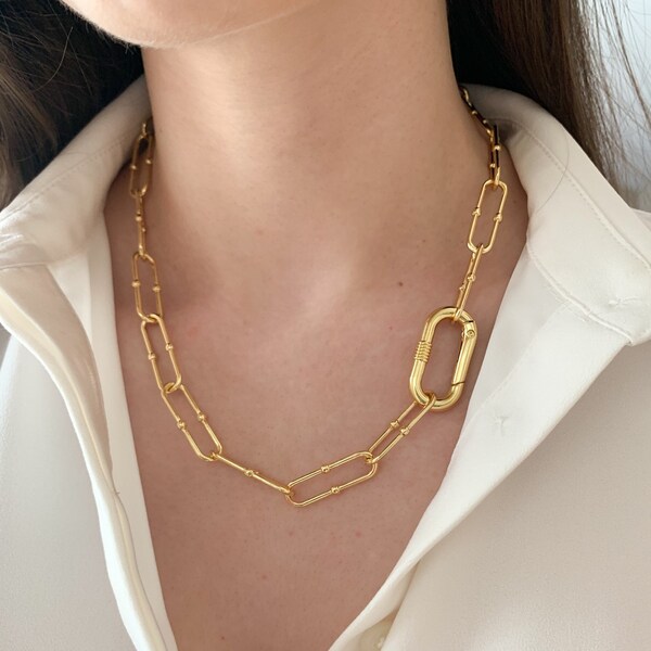 Oversized Necklace - Etsy