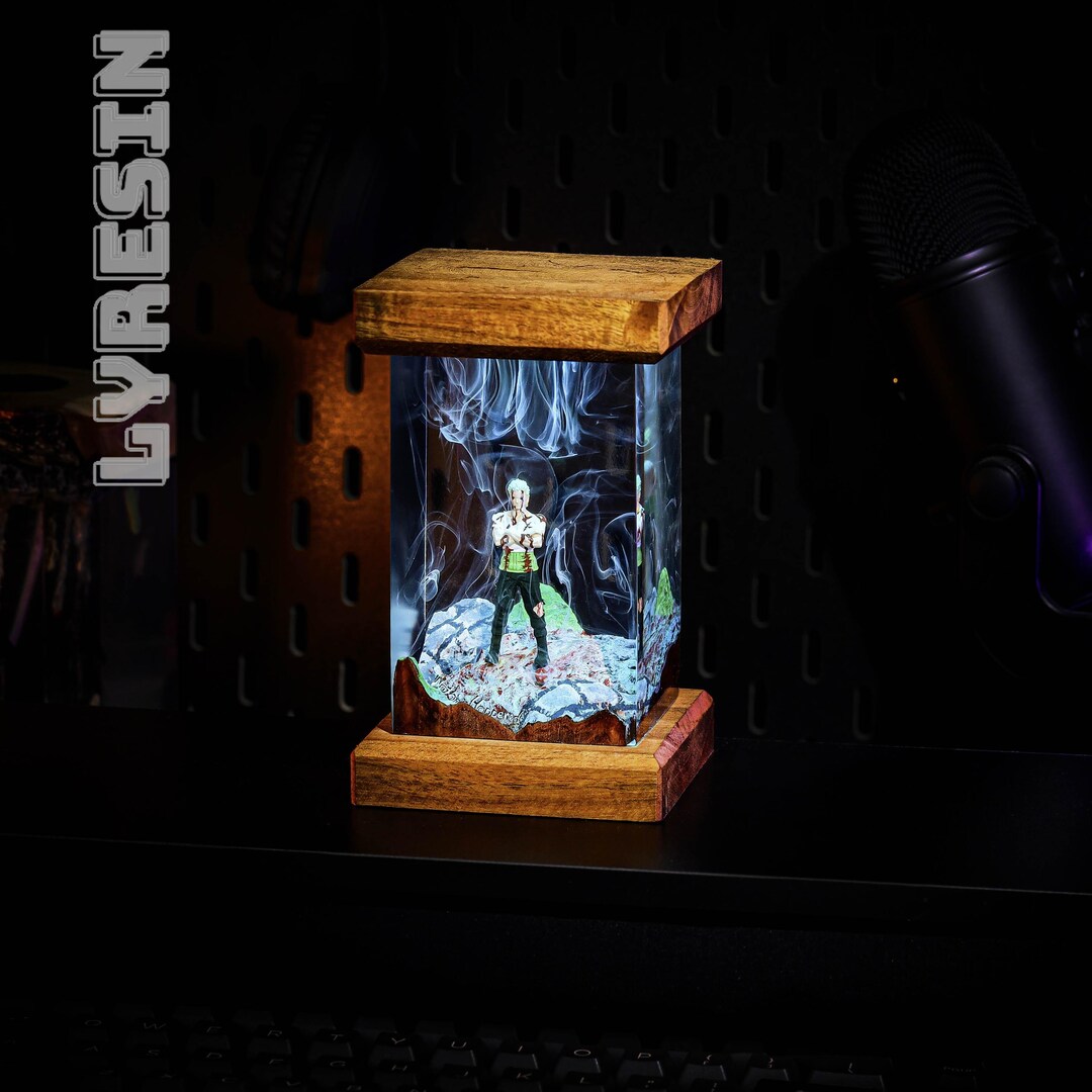 CUSTOM ANIME Night Light, Anime Diorama Lamp, Anime Figures, Creature ...