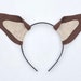 Pug Puppy Dog Ears and Tail Set Birthday Party Favors Dark Charcoal ...