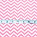 55 Width 100% Cotton Fabric Hot Pink Chevron Sold by the | Etsy