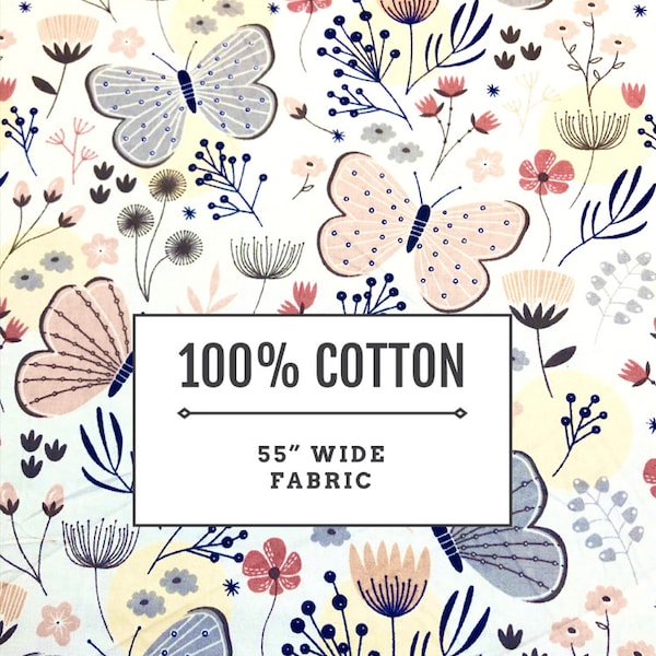 Fabric by the Yard Cotton - Etsy