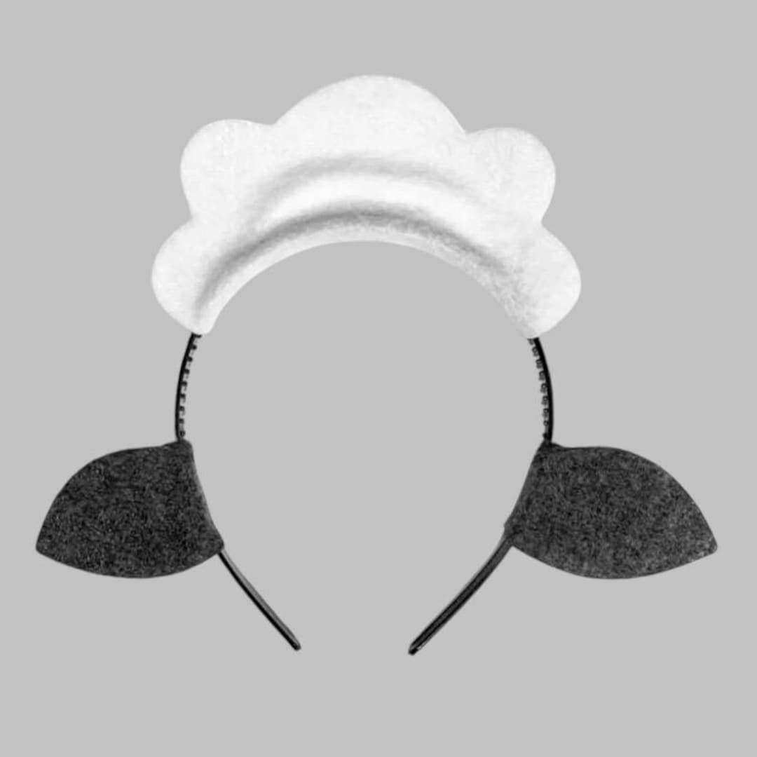 Sheep Lamb Ears Headband Birthday Party Favors Supplies Costume Photo ...