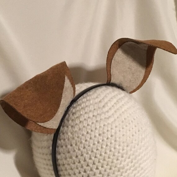 Bendable Ears Copper Brown Rust Color Puppy Dog Ears Birthday | Etsy