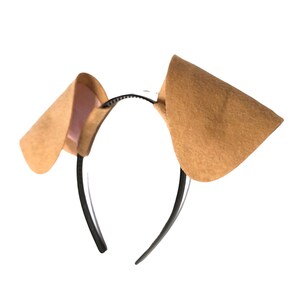 Tan Bendable Puppy Dog Ears Headband Birthday Party Favors Halloween ...