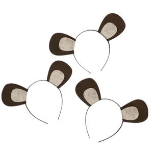 Chipmunk Squirrel Headband and Bushy Tail Birthday Party Favors Costume ...