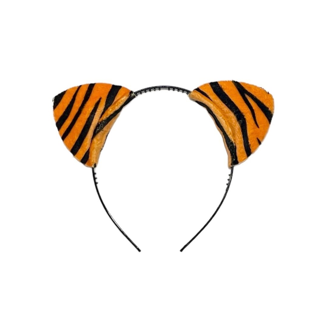Tiger Headband Jungle Animal Ears Birthday Party Favors Supplies Theme ...