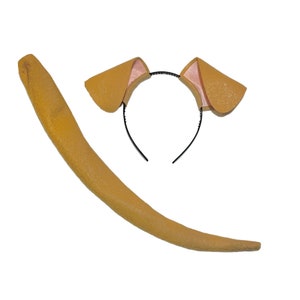 Tan Bendable Puppy Dog Ears Headband Birthday Party Favors Halloween ...
