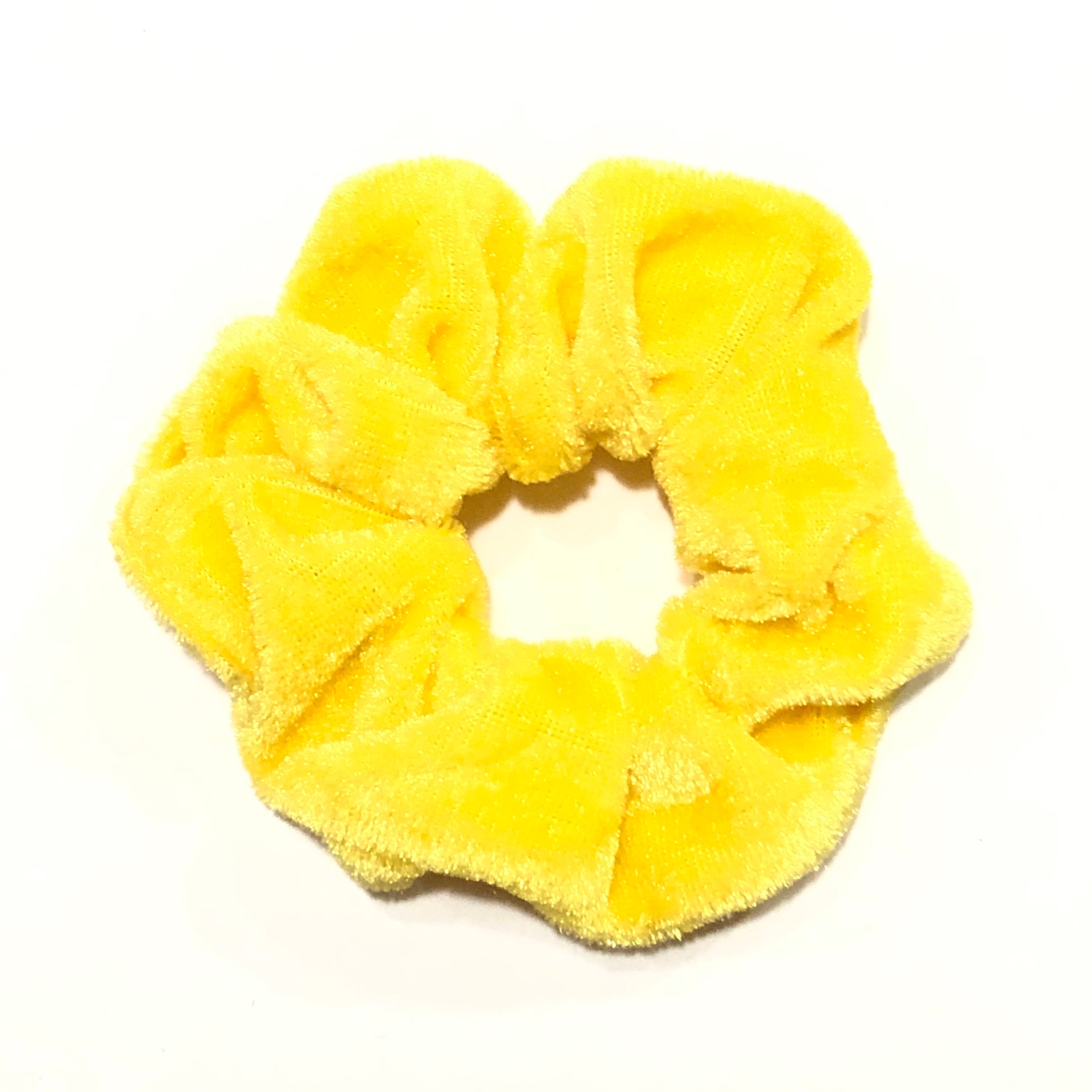 Velvet Scrunchies Hair Accessories Colorful Assortment of Ponytail ...