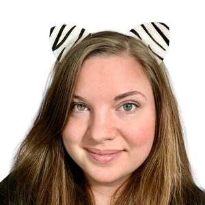 Zebra Ears Jungle Safari Zoo Theme Birthday Party Favor Halloween ...
