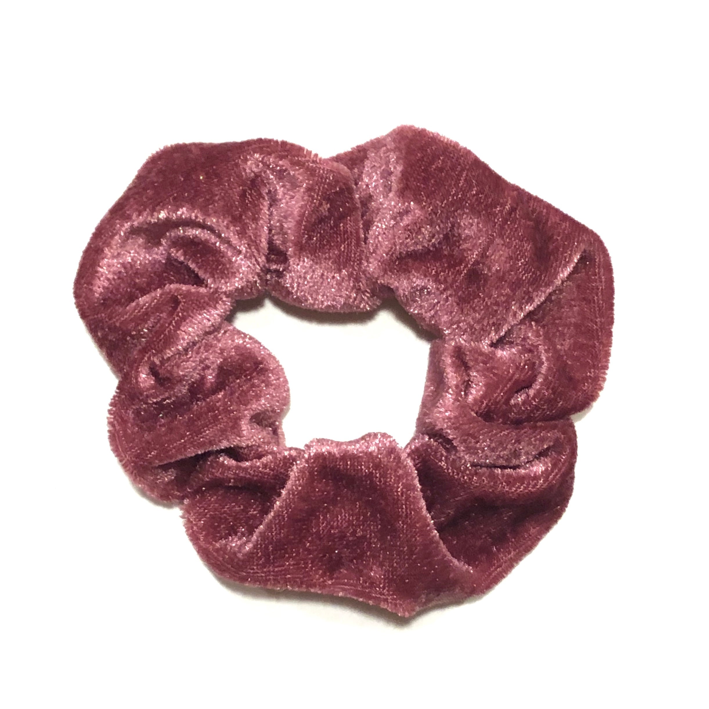 Velvet Scrunchies Hair Accessories Colorful Assortment of Ponytail ...