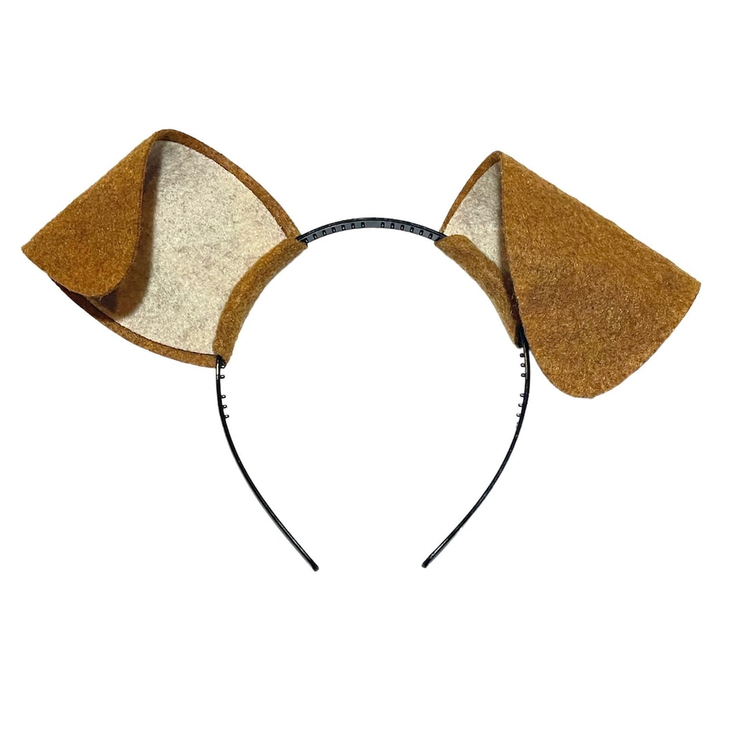 Bendable Ears Copper Brown Rust Color Puppy Dog Ears Birthday Party ...