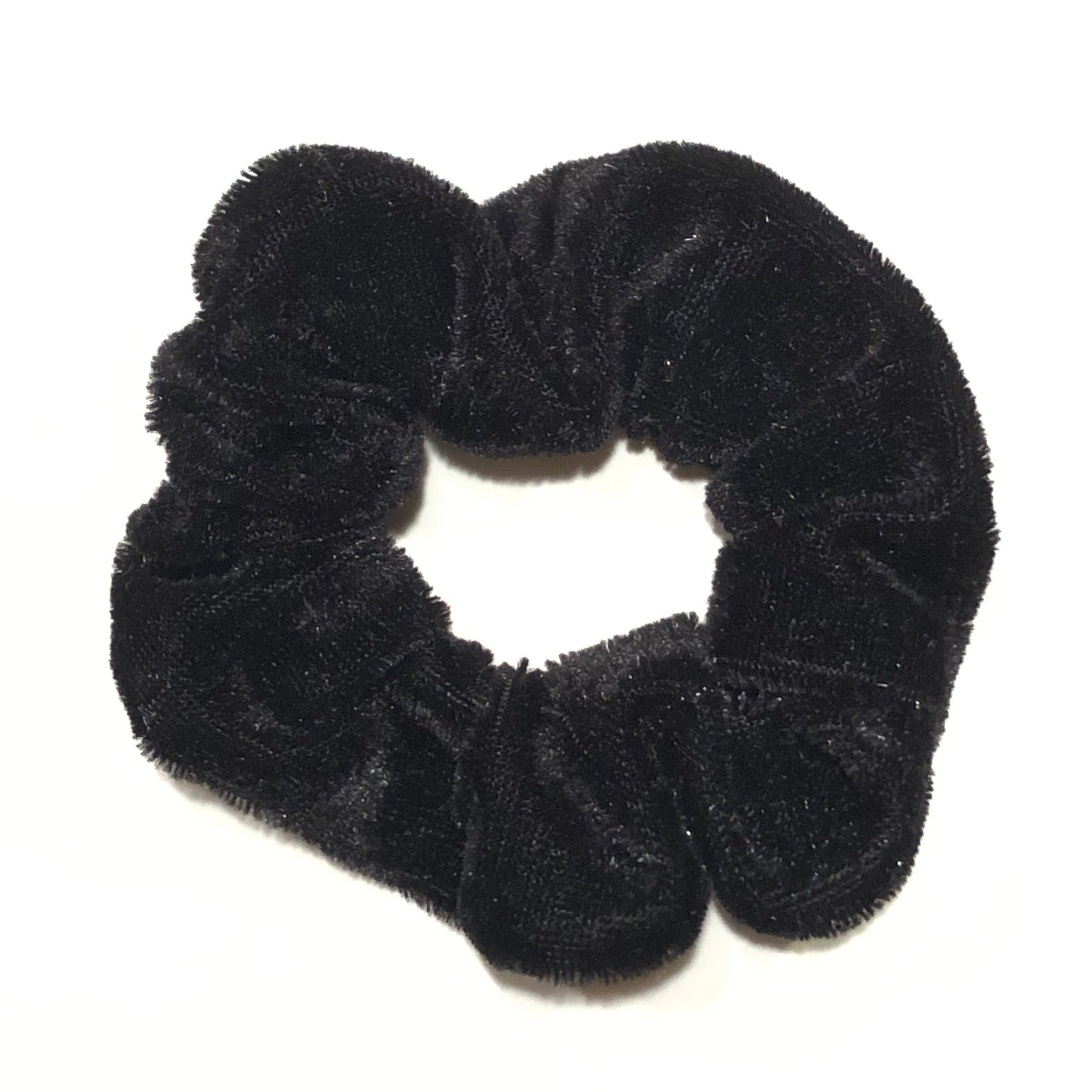 Velvet Scrunchies Hair Accessories Colorful Assortment of Ponytail ...