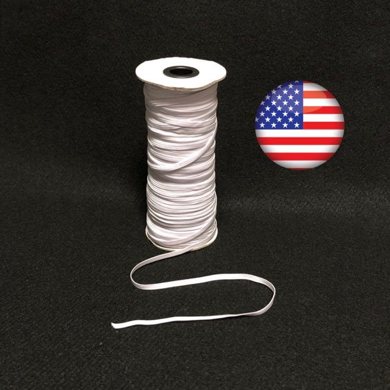 Wholesale Spools 4-5 Mm White Braided Elastic Bulk Rolls for Headbands ...