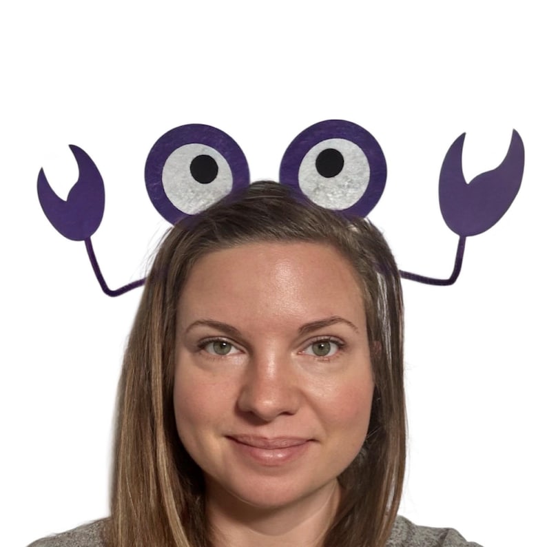Purple Crab Lobster Under the Sea Ocean Beach Theme Headbands Birthday ...