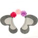 Elephant Ears With Flowers Headband Jungle Animal Birthday Party Favors ...