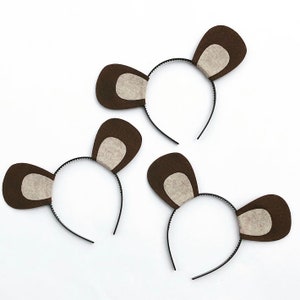 Chipmunk Ears Red Hat Headband Birthday Party Favor Supplies Halloween ...