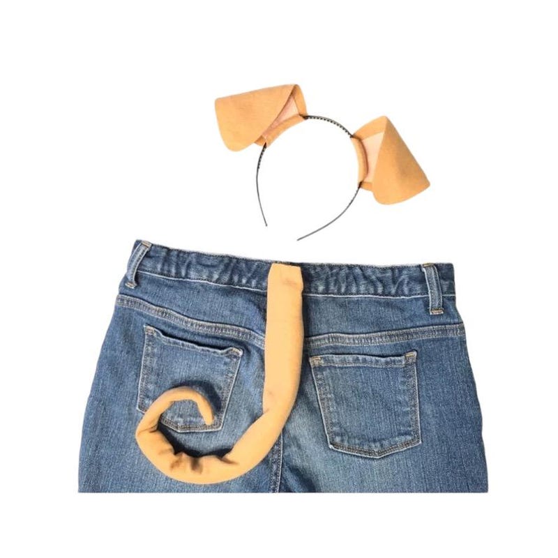 Dark Grey Ears Headband - Etsy