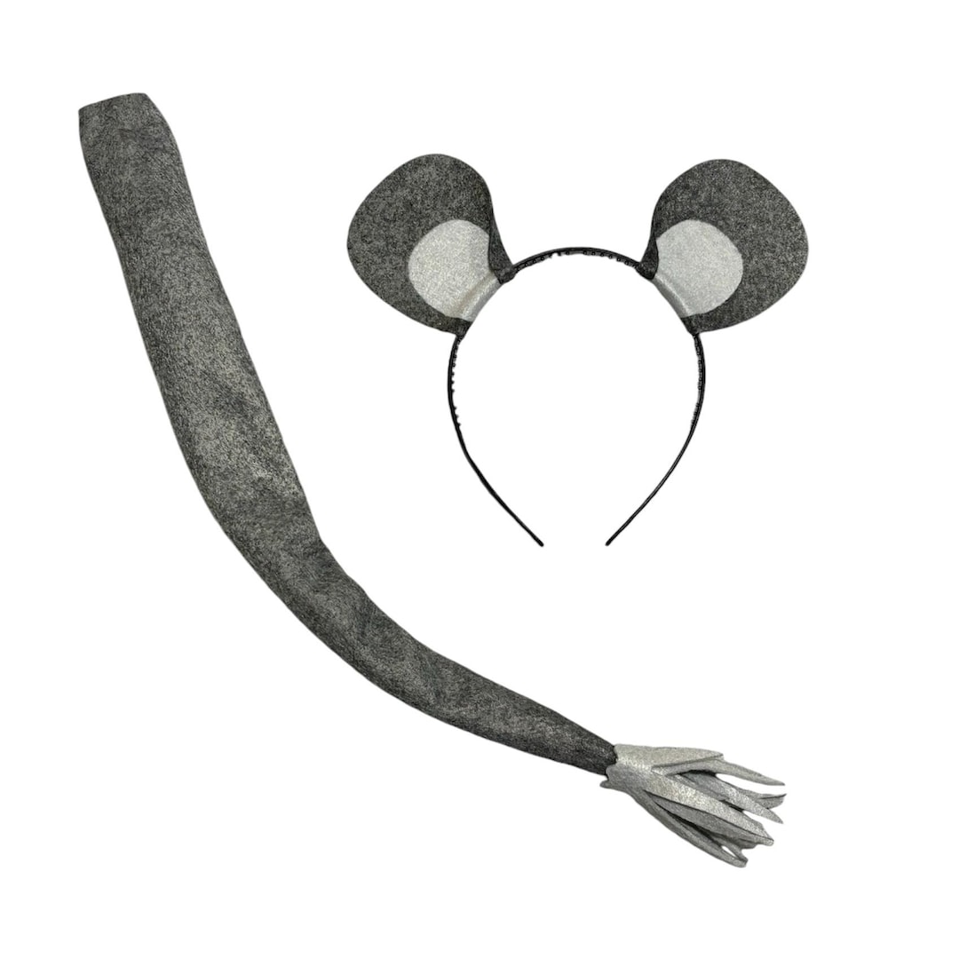 Hippo Hippopotamus Ears Headband or Tail Mouse Rat Mice Headband Animal ...