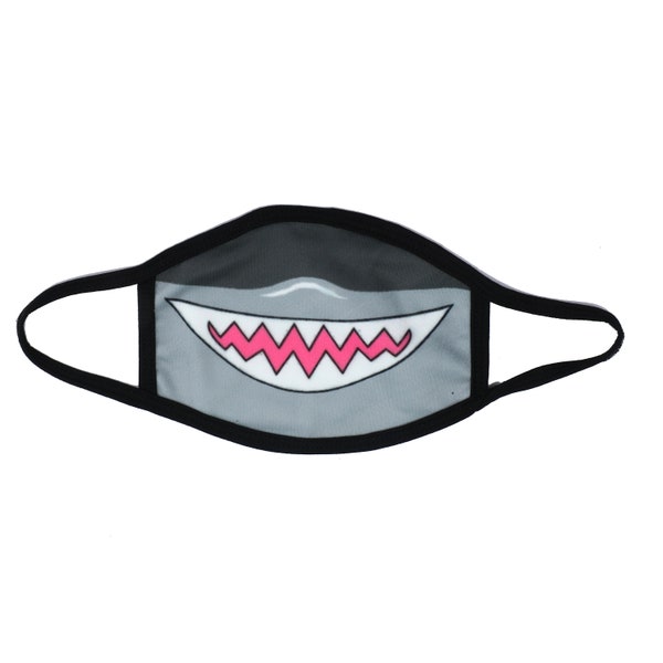Shark Face Mask - Etsy