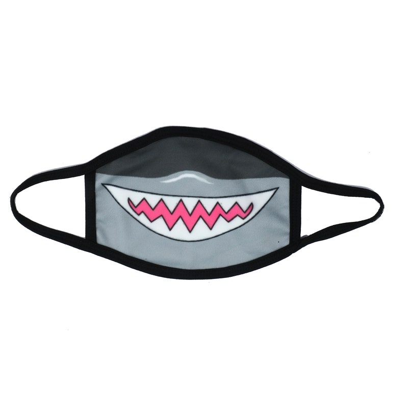 Shark Face Mask - Etsy