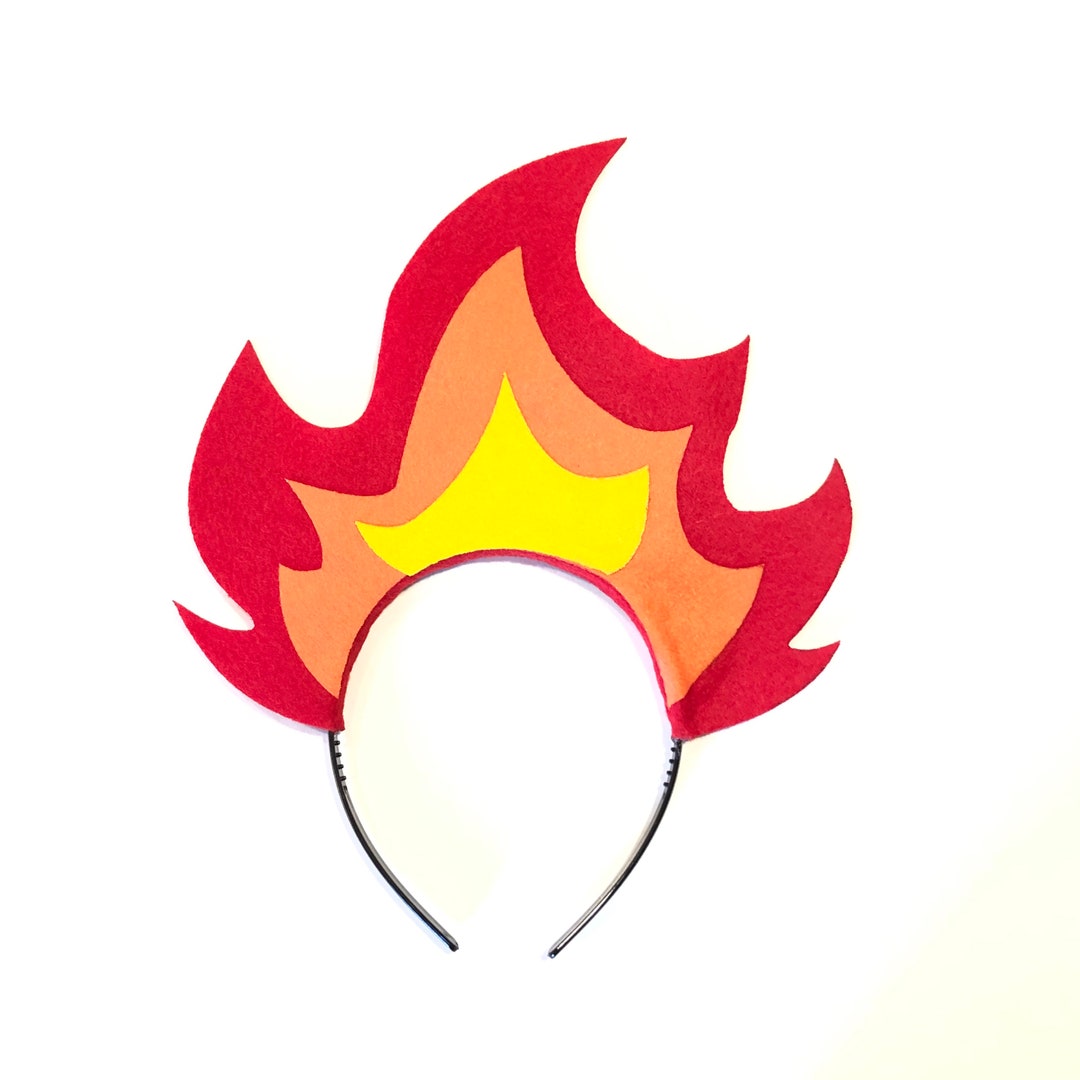 Fire Flame Headband Headpiece Birthday Party Favors Kid Children Child ...