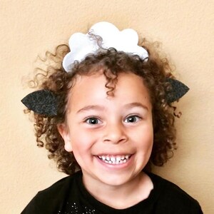 Sheep Lamb Ears Headband Birthday Party Favors Supplies Costume Photo ...