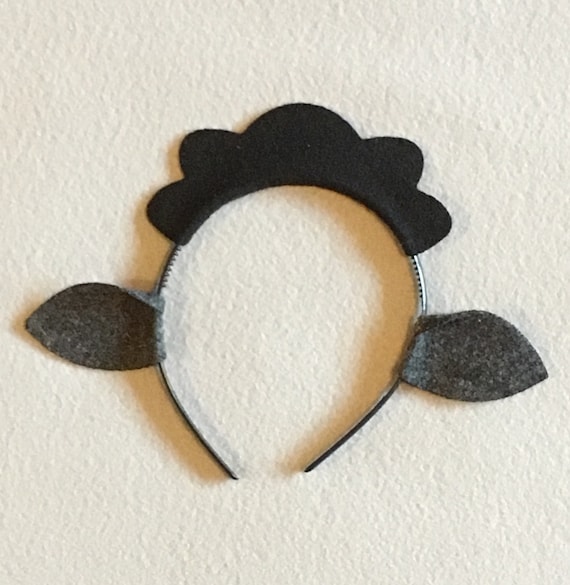 Black Sheep Lamb Ears Headband Birthday Party Favor Supplies - Etsy
