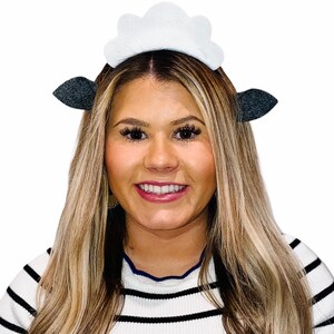 Sheep Lamb Ears Headband Birthday Party Favors Supplies Costume Photo ...