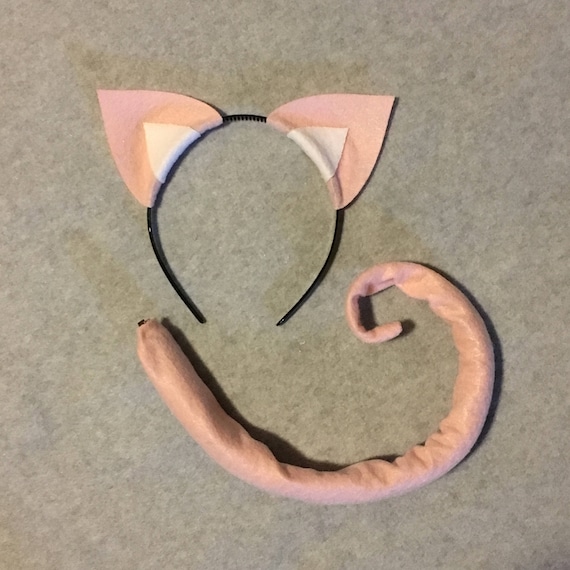 Pig Ears and Tail birthday party favors headband package | Etsy