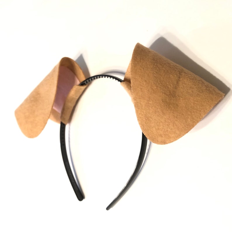 Pug Puppy Dog Ears and Tail Set Birthday Party Favors Dark - Etsy