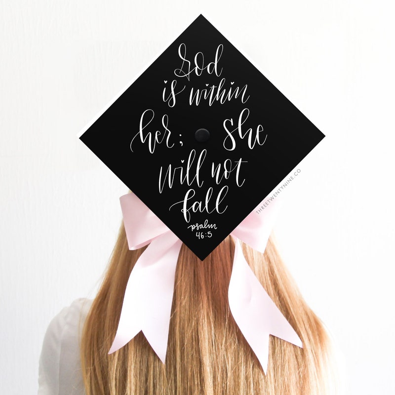 Bible Verse Grad Cap - Etsy