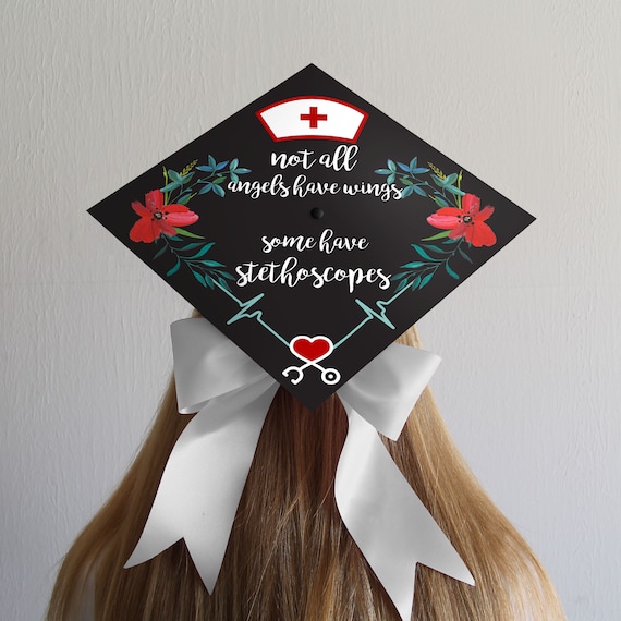 Graduation Cap Nurse BSN RN Nursing Nurse Quote | Etsy