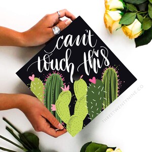 Graduation Cap | Grad Cap | Grad Cap Decal | Handwritten | PRINT ...