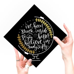 Graduation Cap | Grad Cap | Grad Cap Decal | Class of 2020 | Corona ...