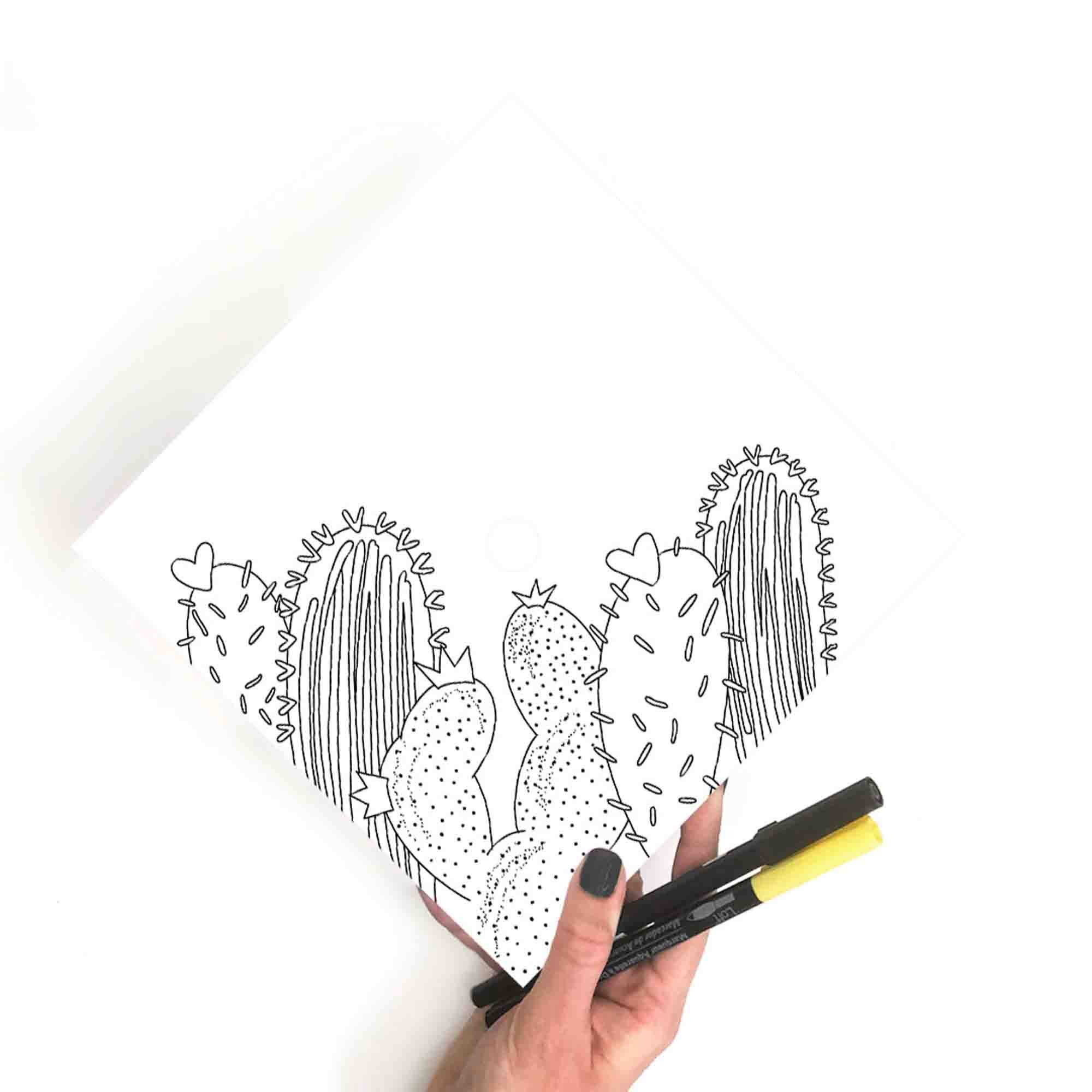 Cactus Grad Cap Topper | Printable Graduation Cap Decoration (digital ...