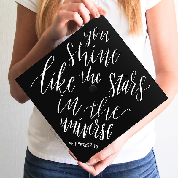 Bible Verse Grad Cap - Etsy