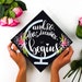 Graduation Cap Grad Cap Grad Cap Decal Handwritten - Etsy