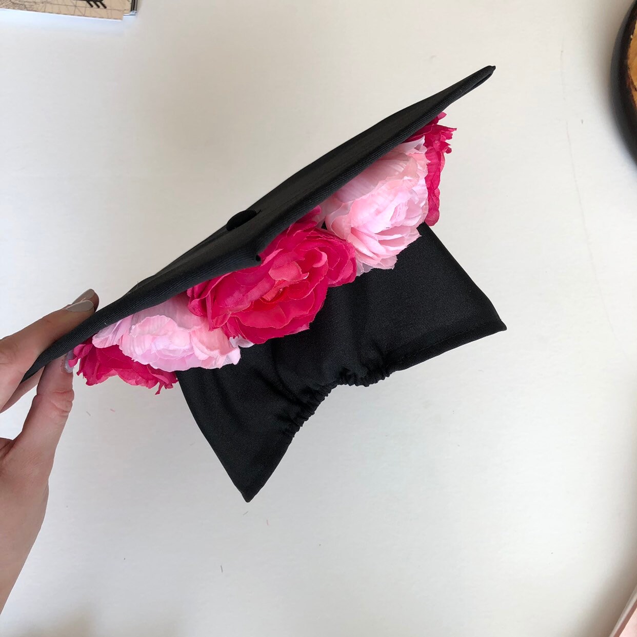 Flower Crown | Graduation Cap | Pink Peonies - Etsy