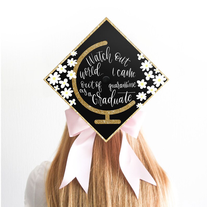 Graduation Cap Grad Cap Grad Cap Decal Class of 2020 - Etsy