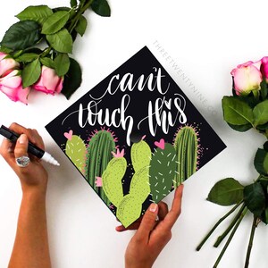 Graduation Cap | Grad Cap | Grad Cap Decal | Handwritten | PRINT ...
