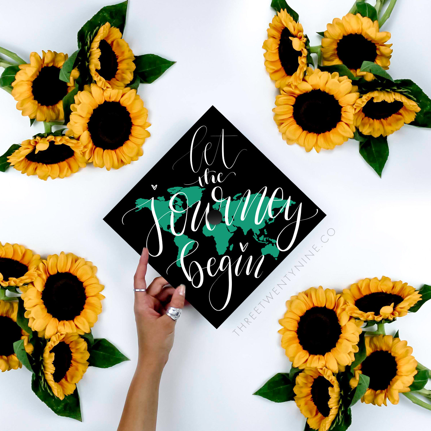 Graduation Cap | Grad Cap | Grad Cap Decal | Handwritten | PRINT ...