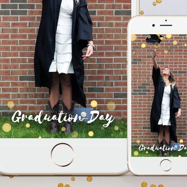 Snapchat Filter Graduation - Etsy