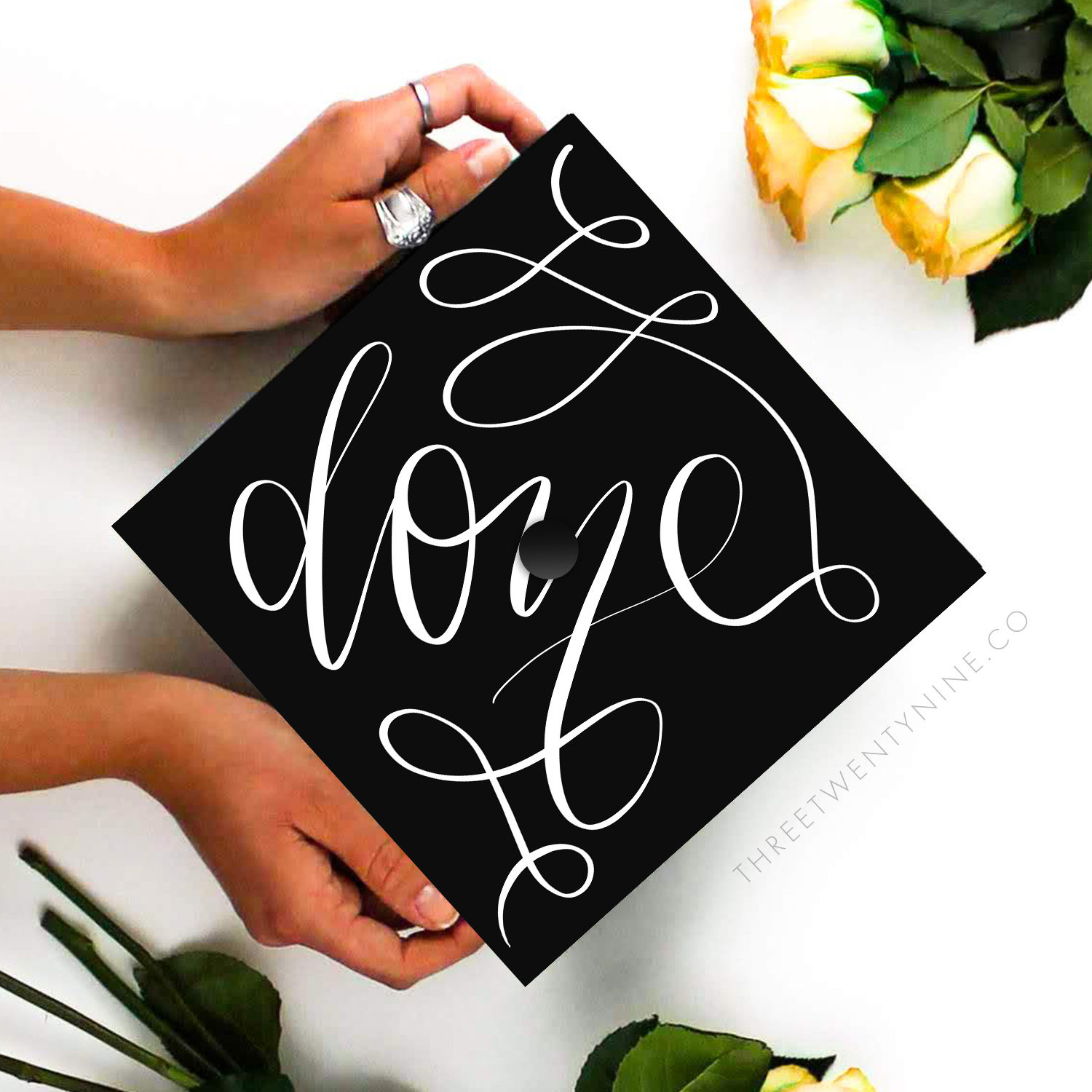 Graduation Cap Topper DOWNLOAD ONLY Done Graduation Cap | Etsy