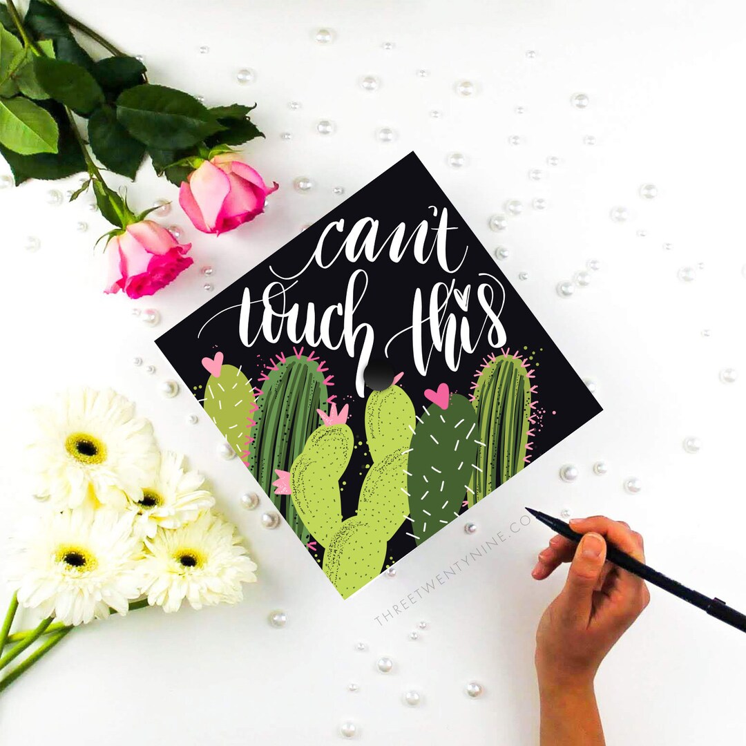 Graduation Cap | Grad Cap | Grad Cap Decal | Handwritten | PRINT ...