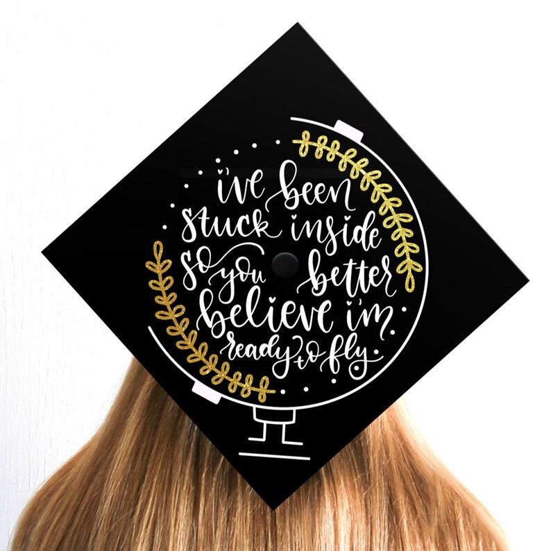 Graduation Cap | Grad Cap | Grad Cap Decal | Class of 2020 | Corona ...