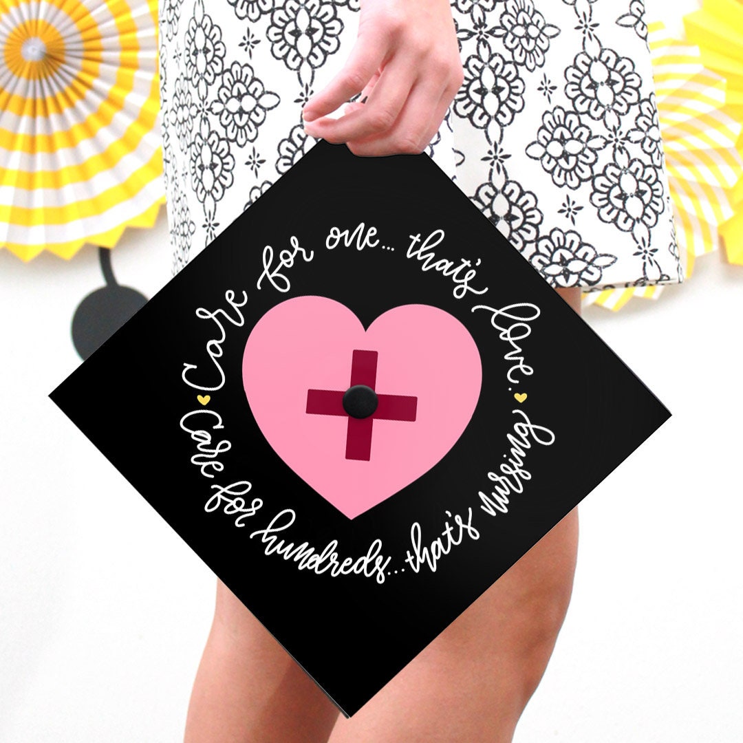 Graduation Cap Decoration | Nurse Grad Cap | BSN | Rn | Nursing | Nurse ...